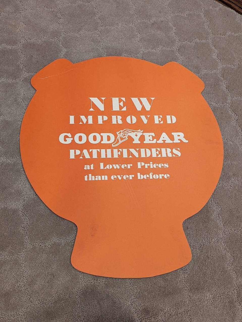 Original 1930's Goodyear Pathfinder Tires Tire Insert Sign - Etsy