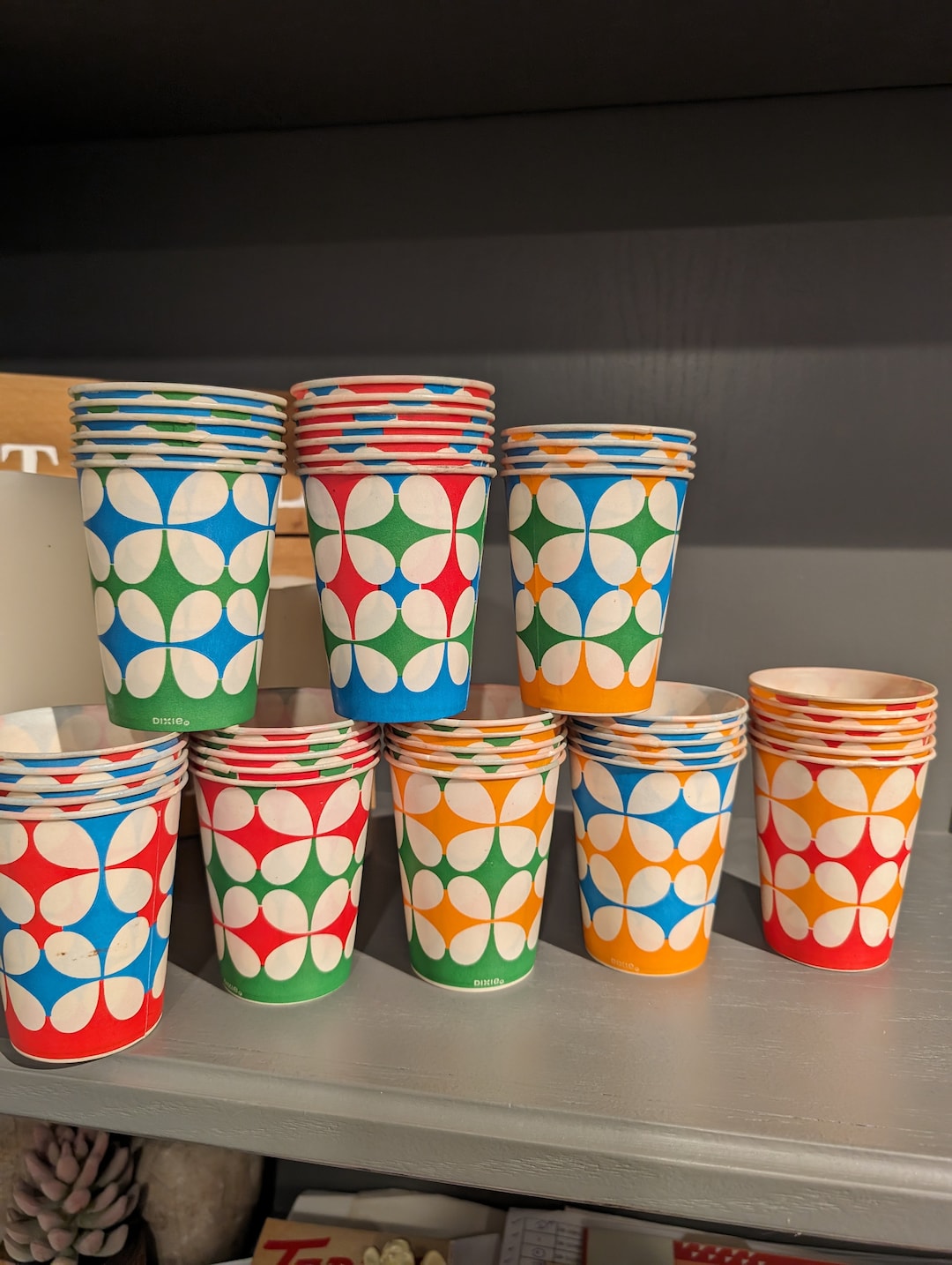 NOS 1968 Retro Dixie Waxed Paper Cup - Old & Original Ice Cream Soda ...