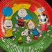 NOS 1980s 90s Snoopy Charlie Brown Peanuts Gang Happy Birthday Plate ...