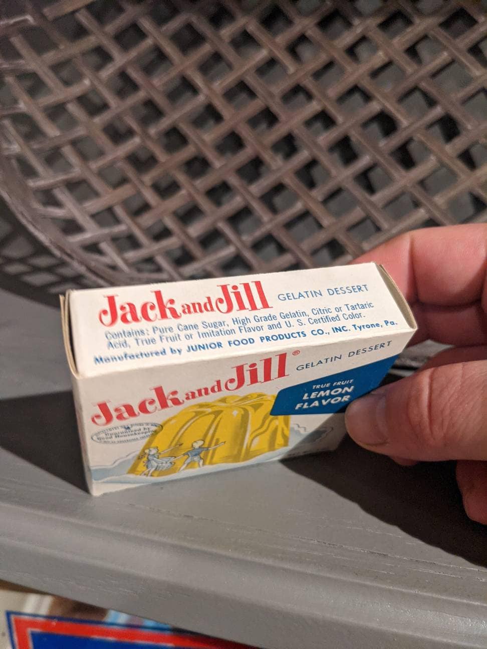 1960s/70s Jack and Jill Gelatin Box Old & Original Kitchen - Etsy