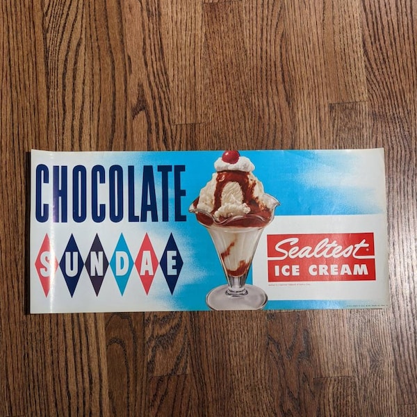 Sealtest Ice Cream - Etsy