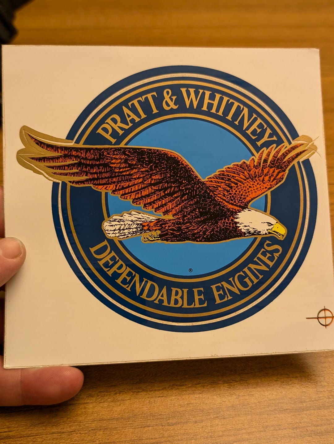 1990s Pratt & Whitney Engines Airplane Sticker - Old Original - Vintage ...