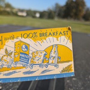 1930s Maltex Cereal Ward's Original Sign Blotter - Old & Original ...
