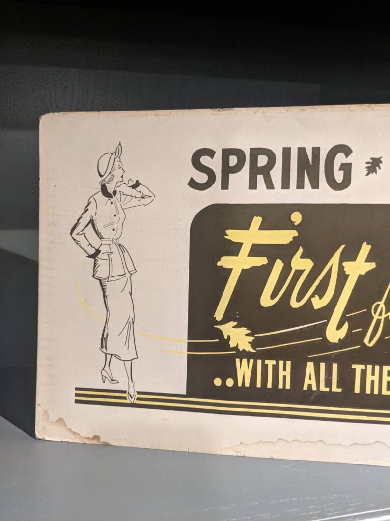 Original 1950's Spring Holzwarth Department Store - Etsy