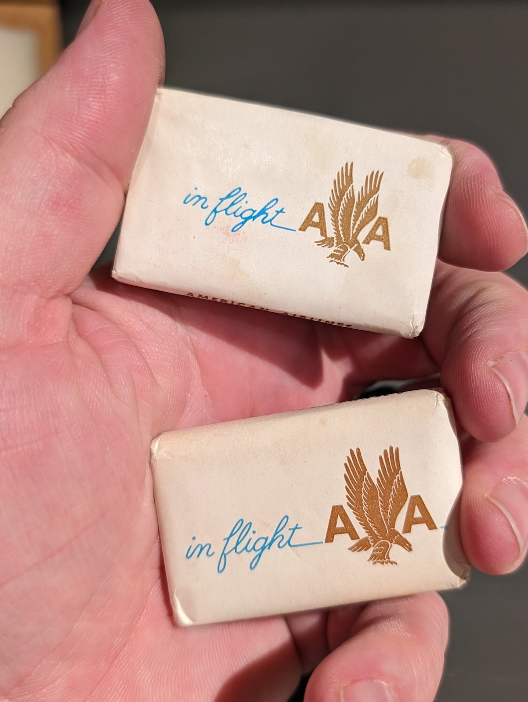 1950s 60s American Airlines the Flagship Fleet Soap Bar - Old ...