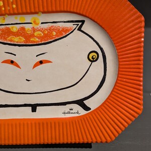 Old 1960s Bubbling Cauldron Halloween Paper Plate Old Original ...