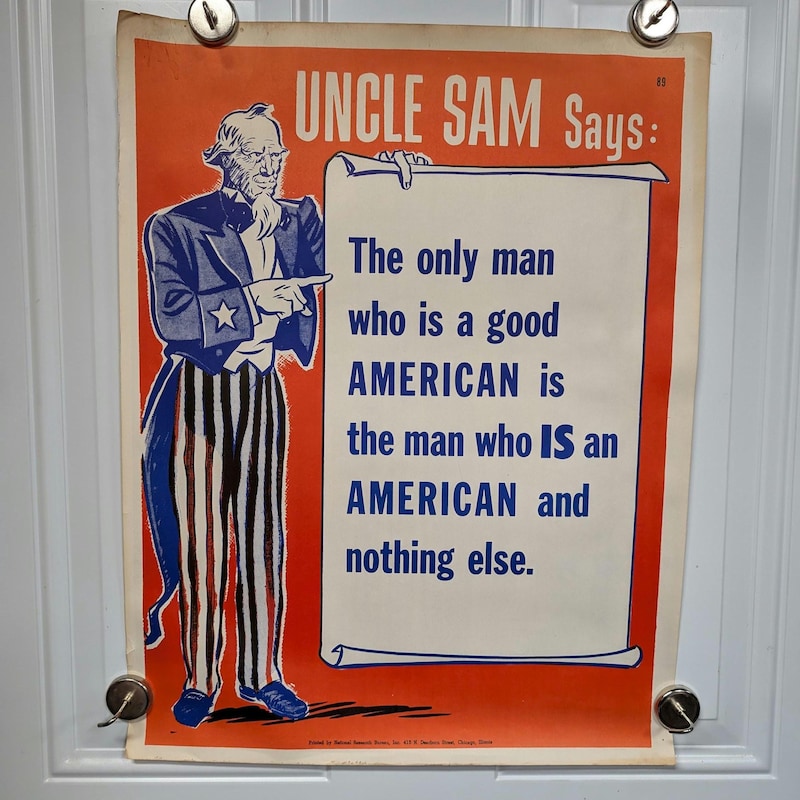 Original Uncle Sam Poster - Etsy