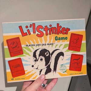 Original 1950s Lil Stinker Game - Like Old Maid - Mid Century Game ...