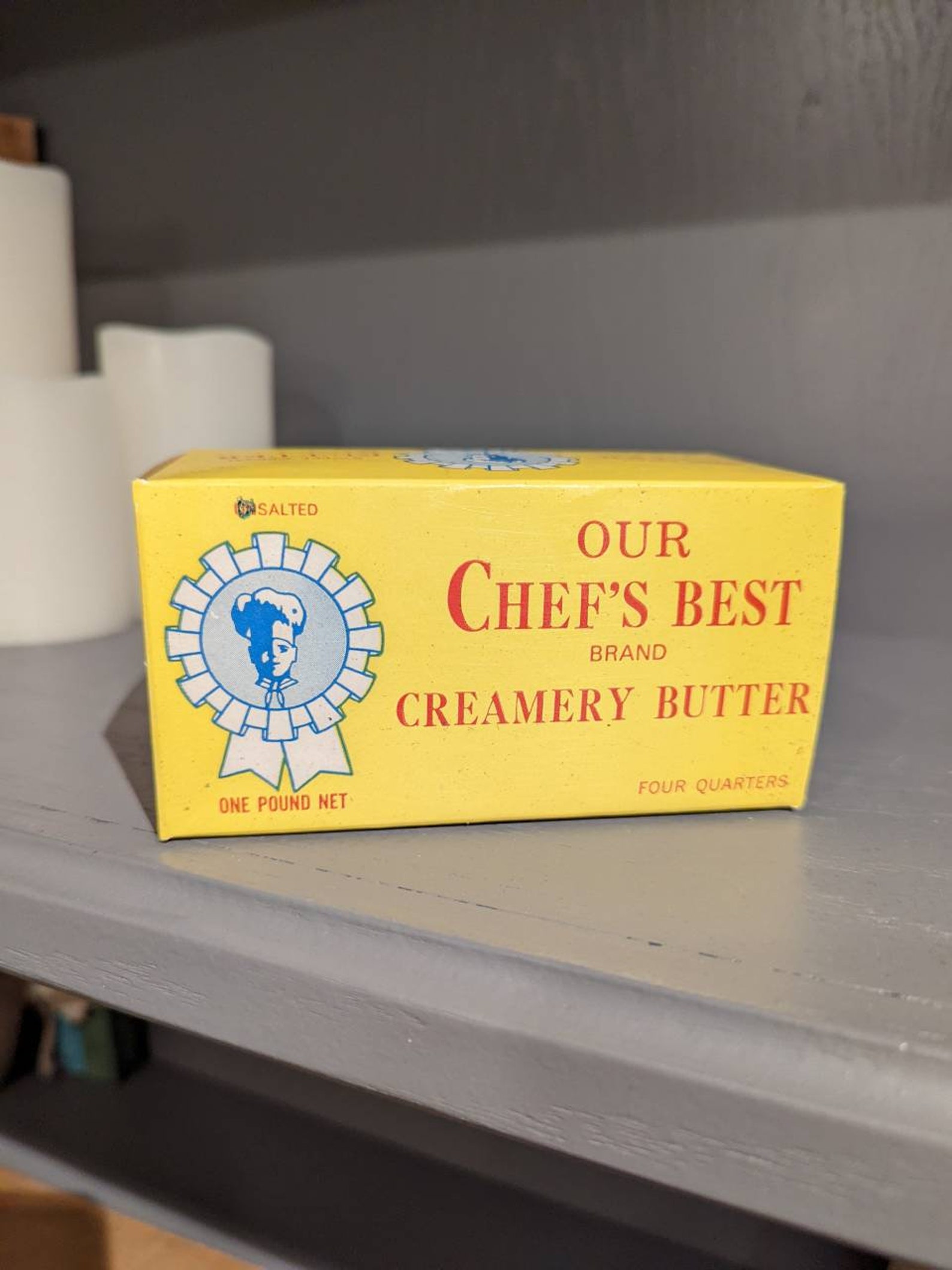1960's/70's Chef's Best Butter Box Old & - Etsy
