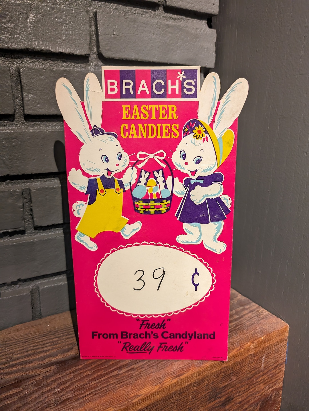 1965 Brach's Candy Easter Candy Price Card Candy Land Candies Treats ...