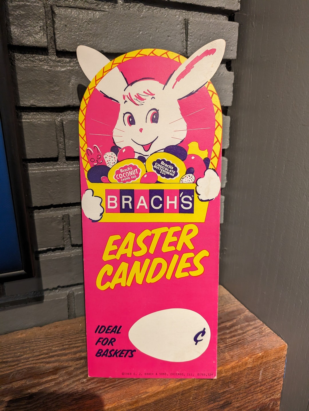 1969 Brach's Candy Easter Candy Price Card Candy Land Candies Treats ...