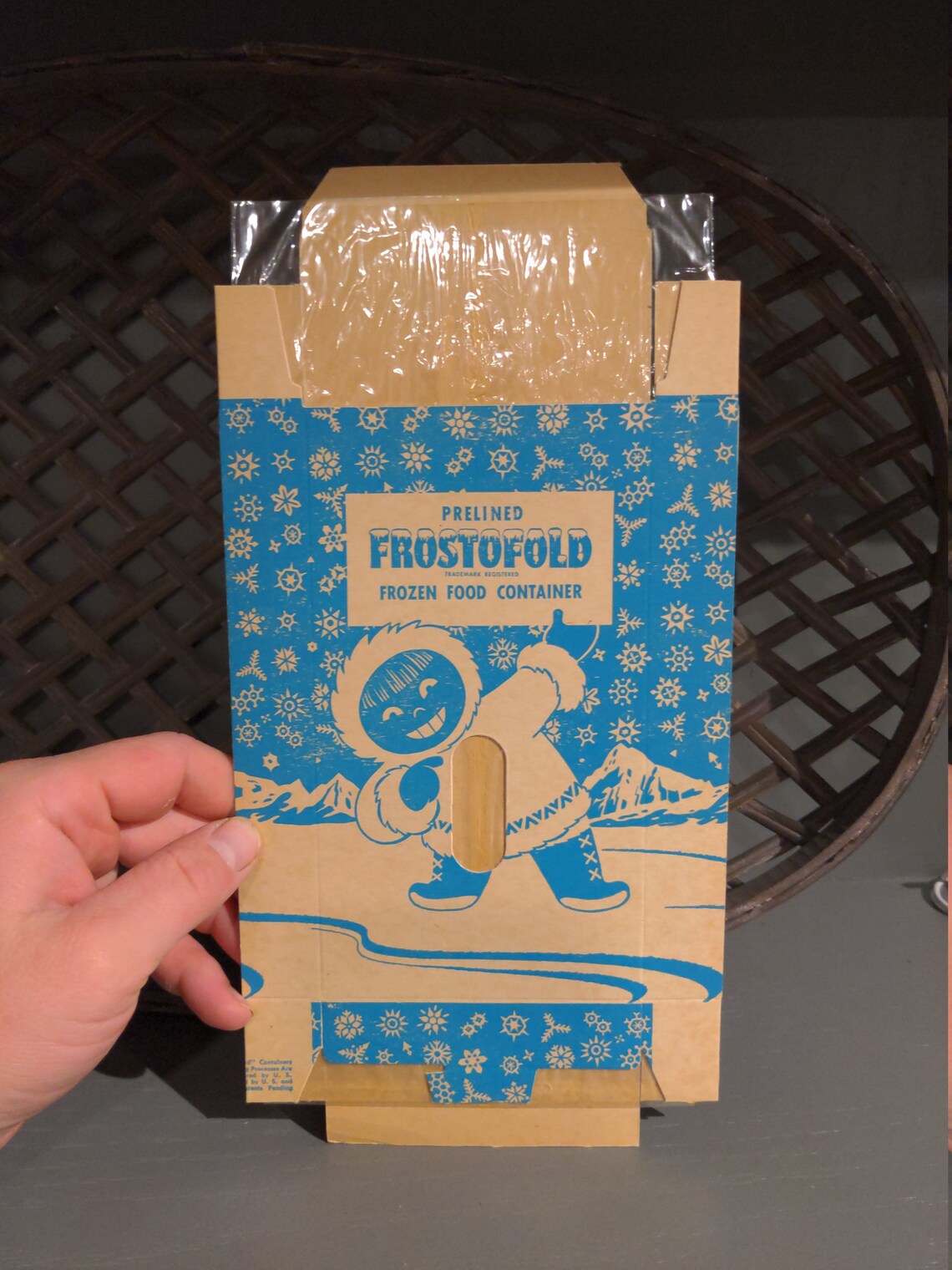 1940's Eskimo Frostofold Freezer Box Frozen Food Canning - Etsy