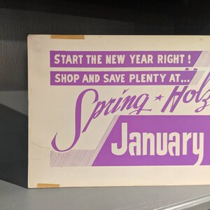 Original 1950's Spring Holzwarth Department Store | Etsy