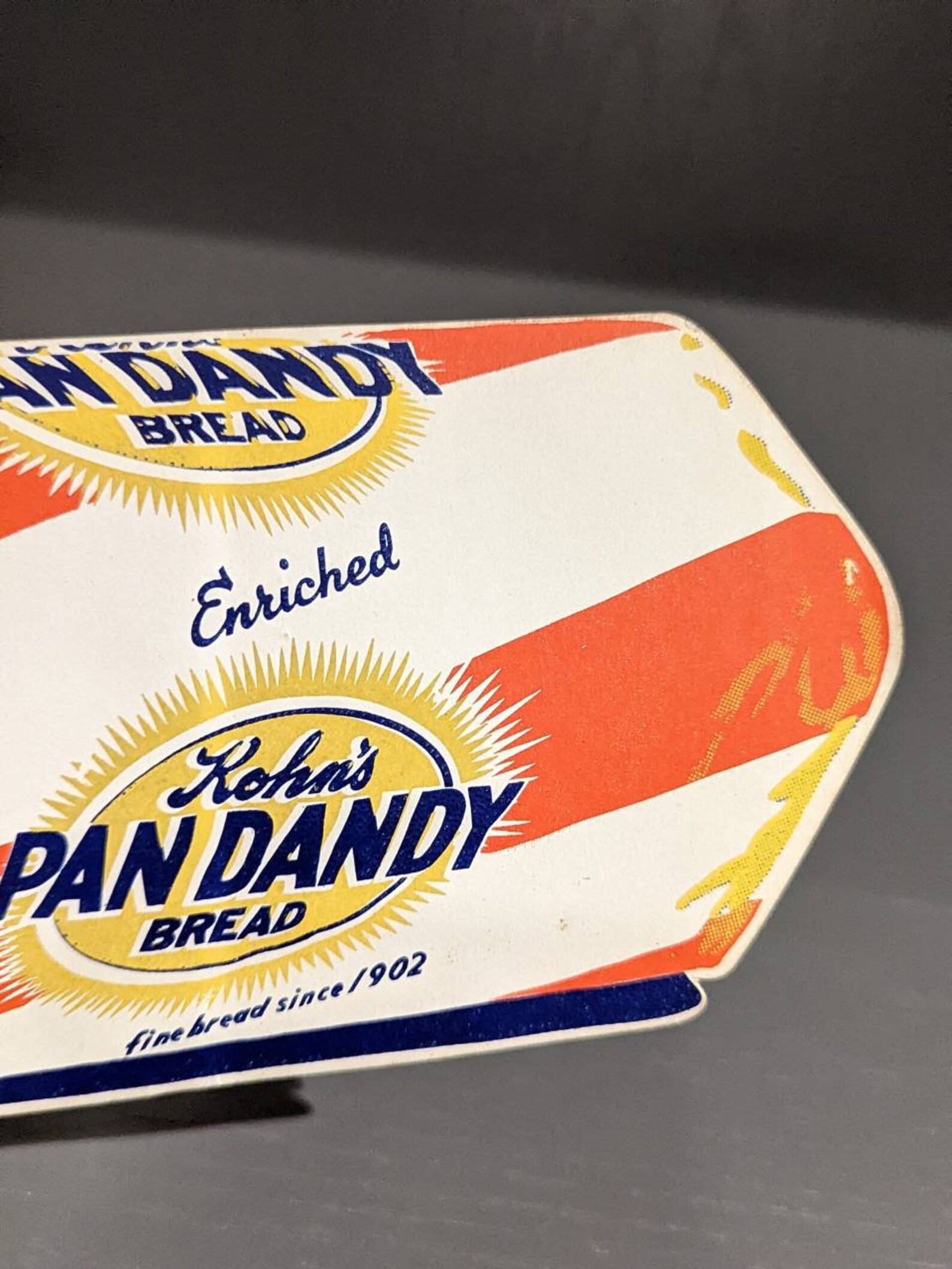 NOS 1940's Kohn's Pan Dandy Bread Die Cut Sticker | Etsy