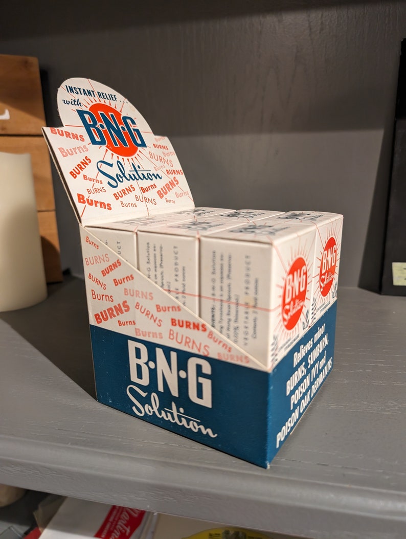 NOS BNG Solution Poison Ivy Lotion Full of Product Boxes Vintage ...