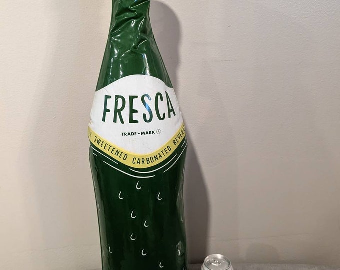 Original 1960's Fresca Soda Fountain Sign- Old & Original Cardboard ...