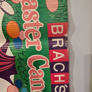 Large 1973 Brach's Candy Easter Candies Treats Display Original Grocery ...