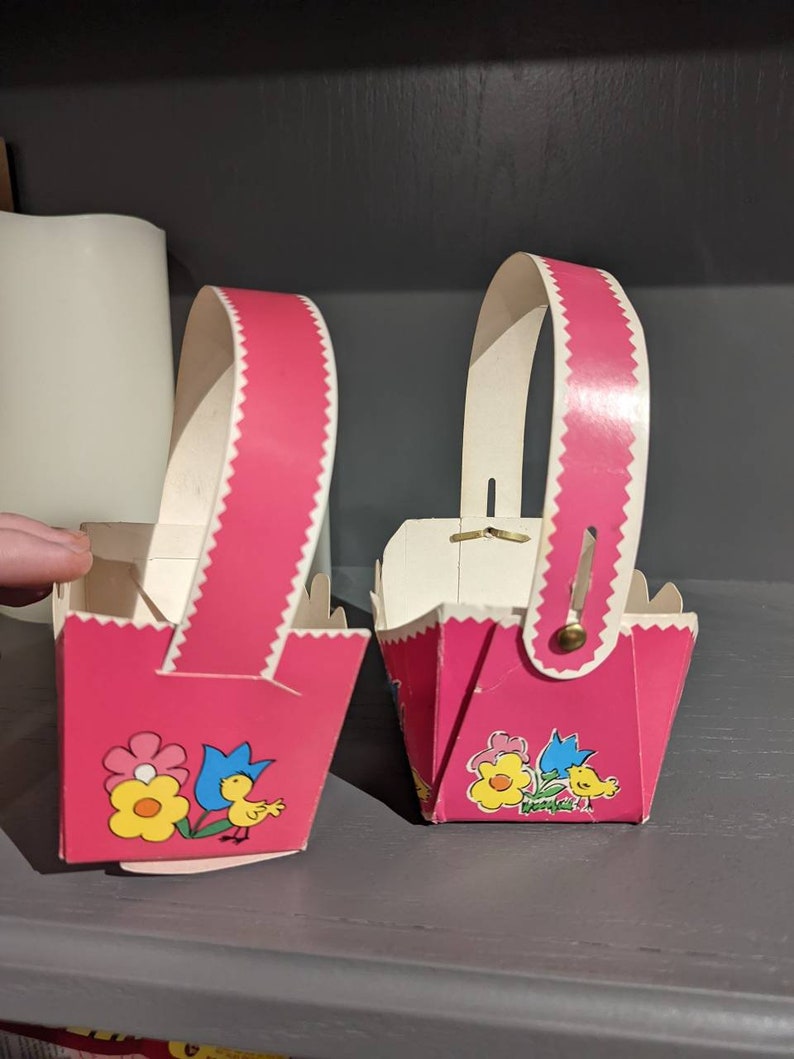 1980's/90's Russell Stover Candy Easter Treats Easter Baskets Display ...