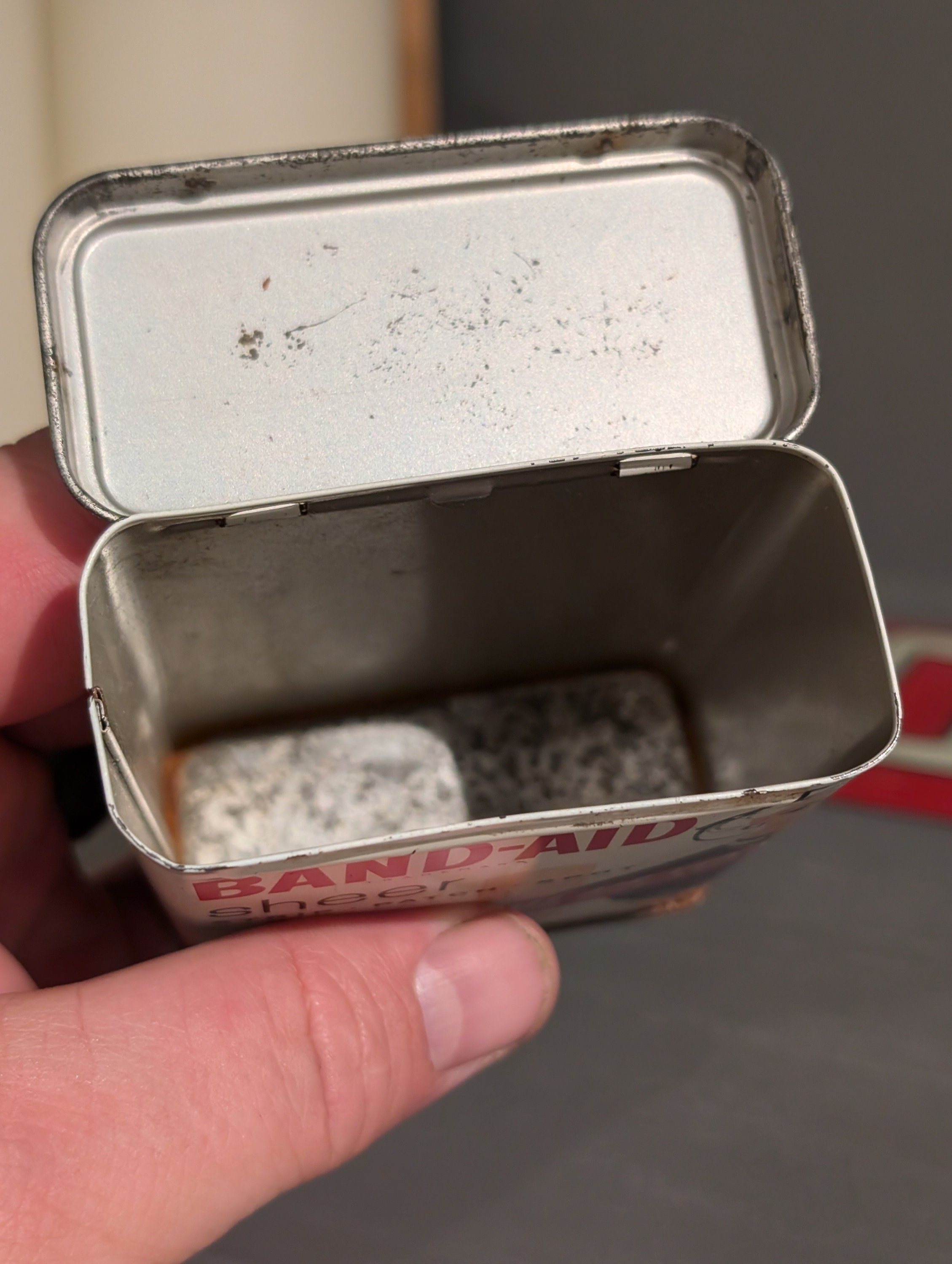 Original Vintage 1960's Band-aid Sheer Tin - Empty - Johnson & Johnson ...
