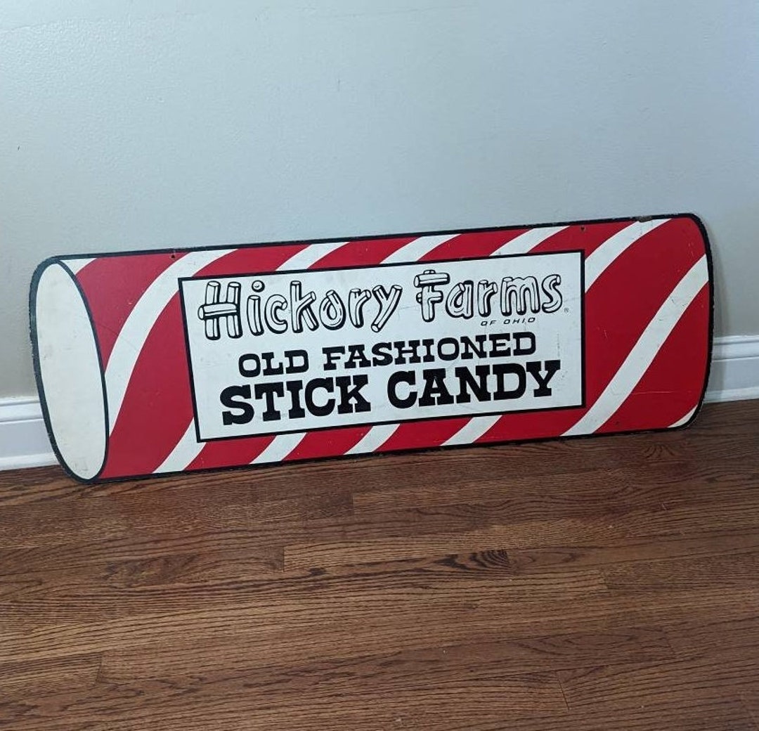 Large Original 1960's/70's Hickory Farms Stick Candy Old & Original ...