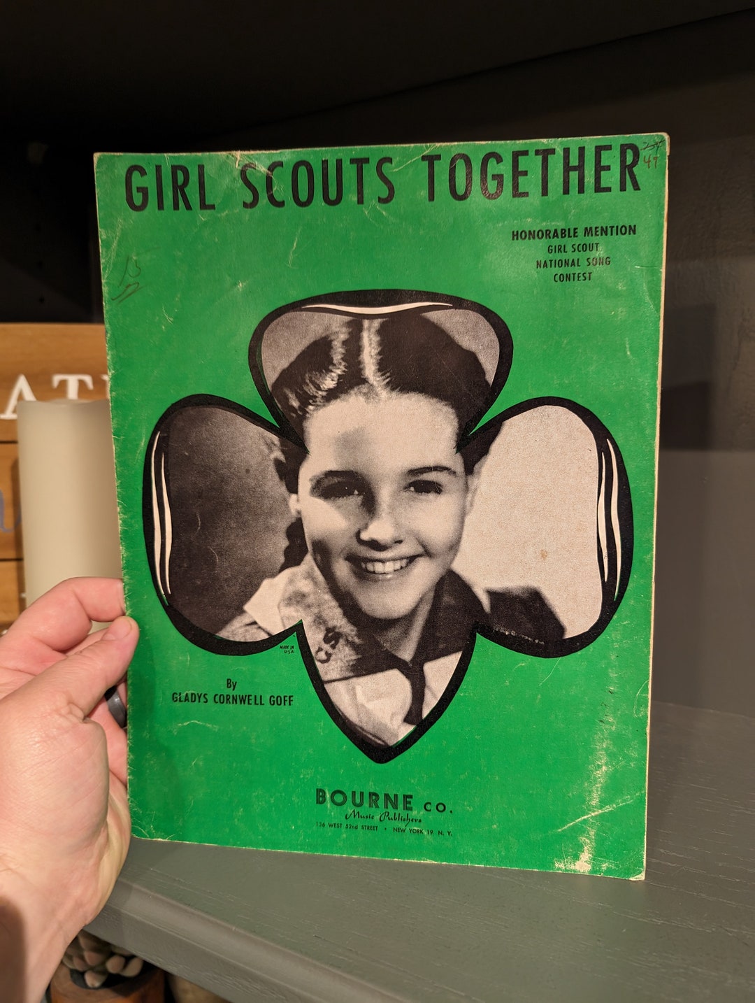 1941 Girl Scouts Together Sheet Music Booklet - Old & Original Girl ...