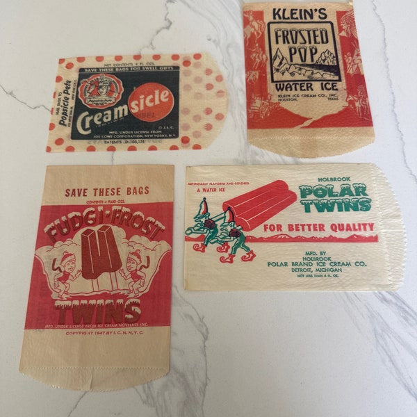 Popsicle Wrappers - Etsy