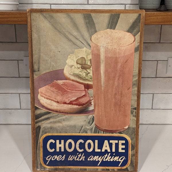 Vintage Dairy Sign - Etsy