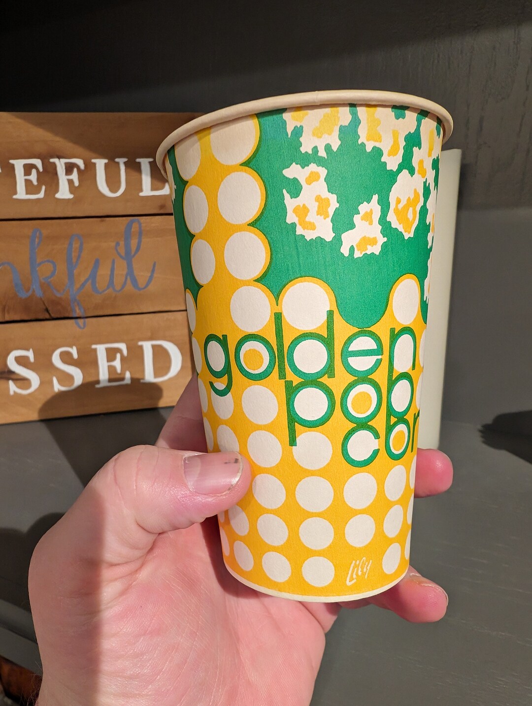 1970s Hot Popcorn Lilly Cups Pop Corn Cup Box- Old - Original 1975 - 18 ...