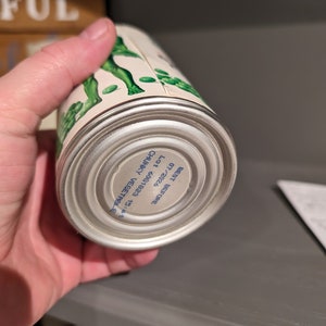 1960's Jolly Green Giant Peas Can Label on Can Original Vintage - Food ...