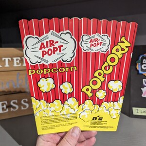 NOS 1970s 1980s Air-popt Hot Popcorn Pop Corn Cup Box- Old - Original ...