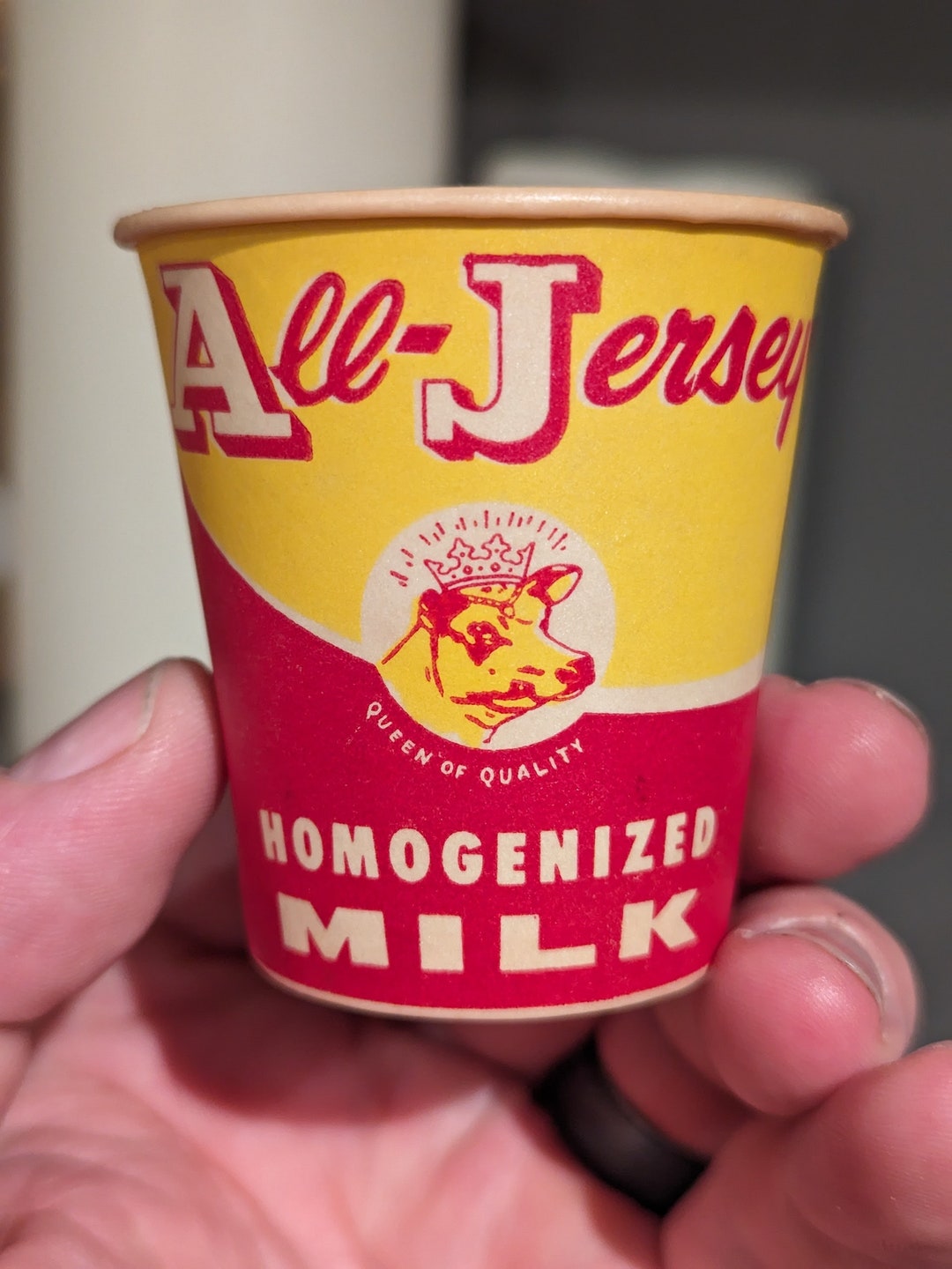 NOS 1960's All Jersey Milk Cup - Dixie Cup Brand - Old & Original ...