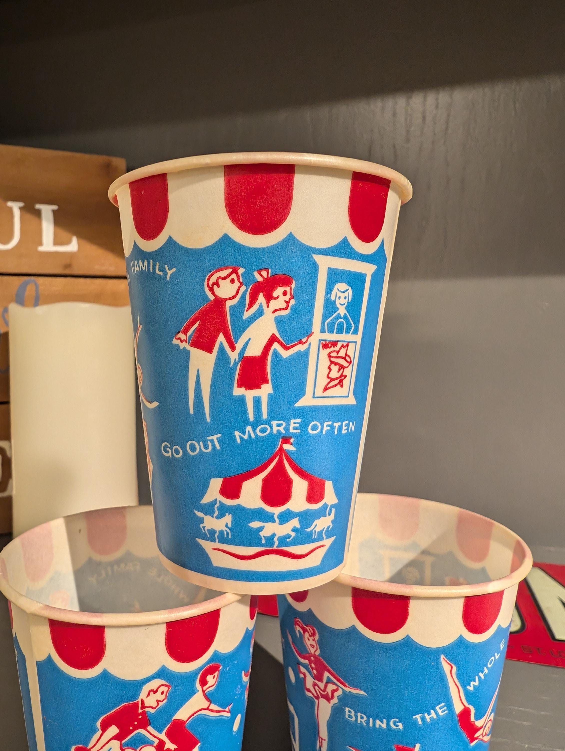 NOS 1960s Sweetheart Brand Waxed Soda Cup - Old & Original 6 Ounce Cups ...