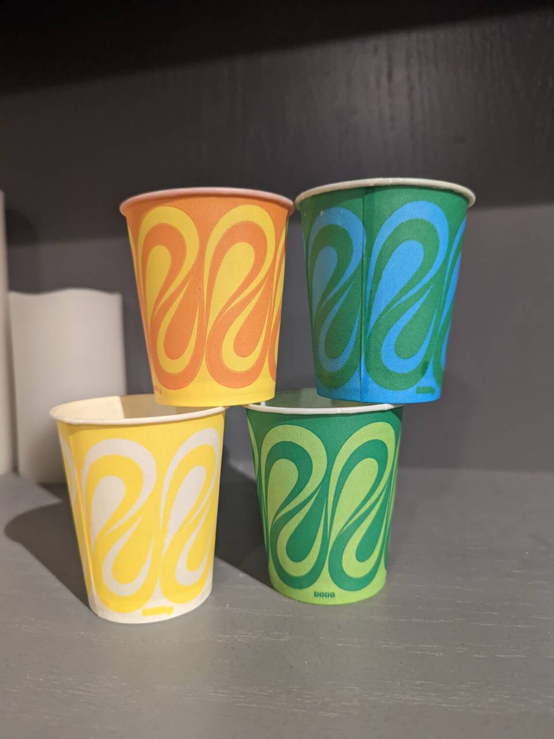 NOS 1970 Retro Dixie Waxed Paper Cup - Old & Original Ice Cream Soda ...