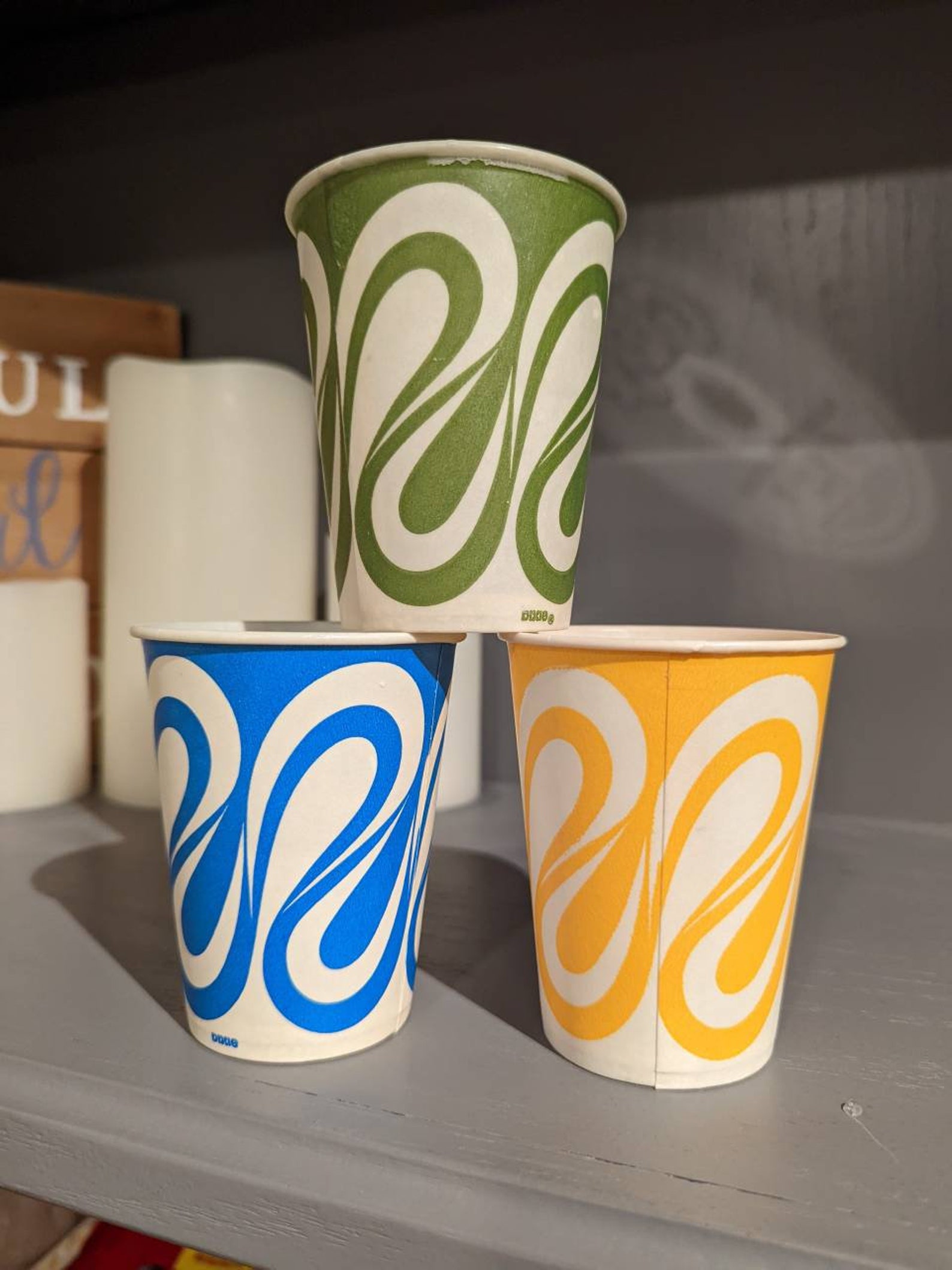 NOS 1971 Retro Dixie Waxed Paper Cup Old & Original Ice - Etsy