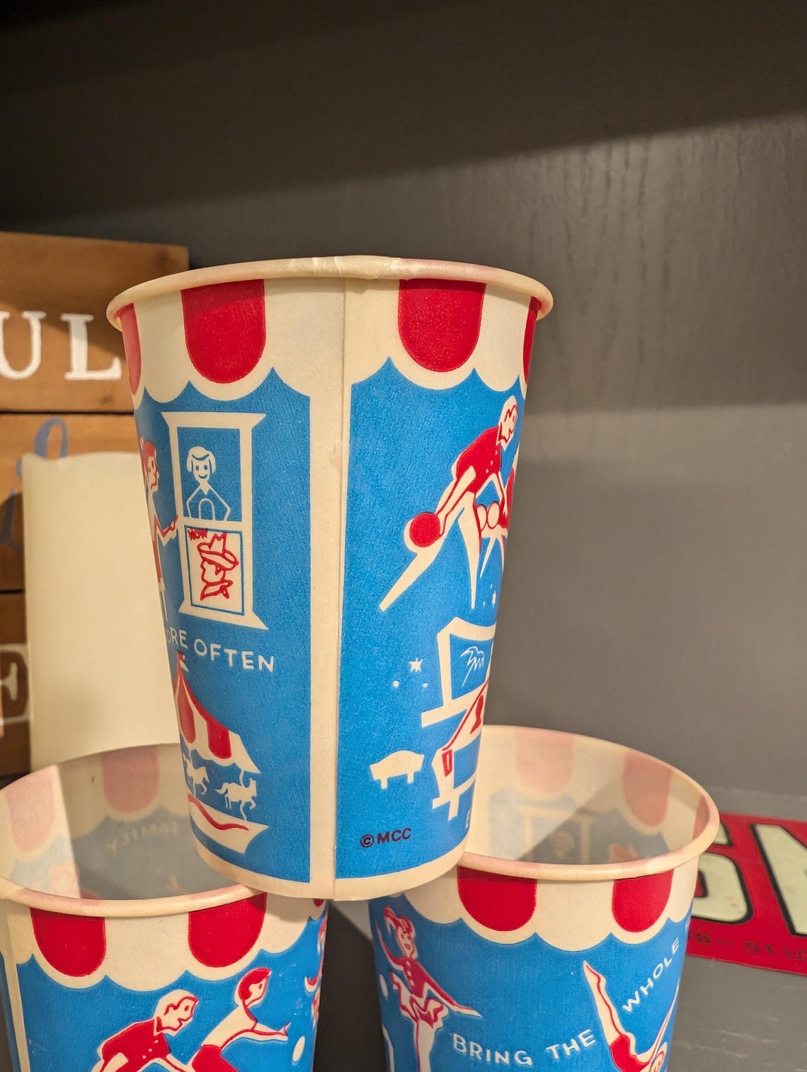 NOS 1960s Sweetheart Brand Waxed Soda Cup - Old & Original 6 Ounce Cups ...