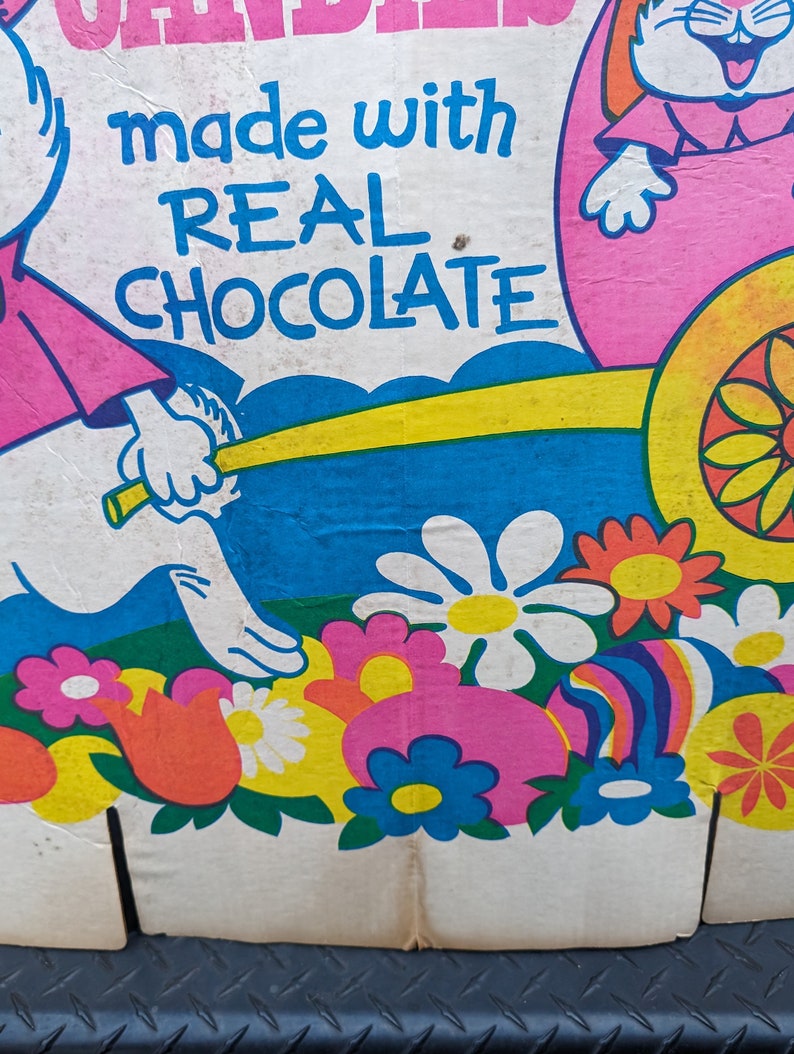 LARGE 1960s Real Chocolate Brach's Candy Easter Candy Candies Treats ...