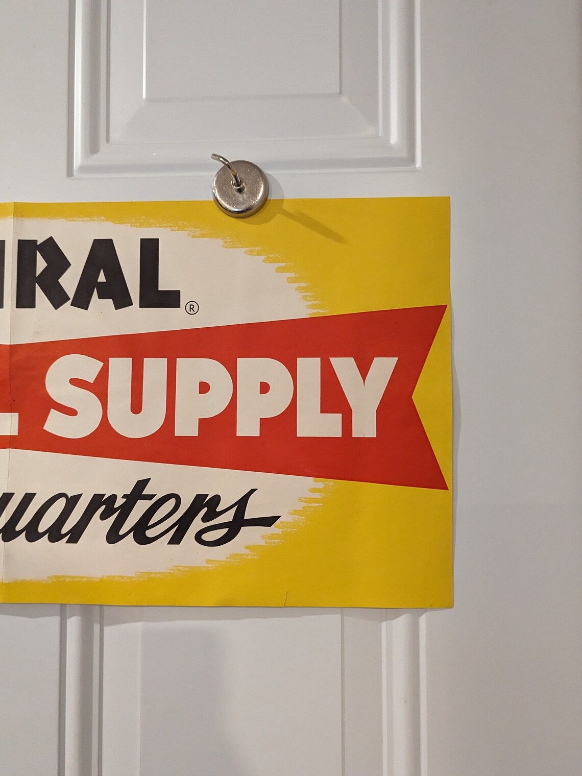 Original Vintage 1940s 50s Spiral Notebook School Supplies Store Window ...