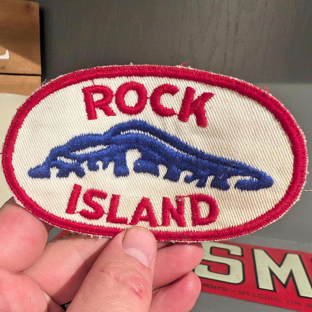 NOS 1960s Rock Island Gasoline Patch Vintage Gas Station - Etsy