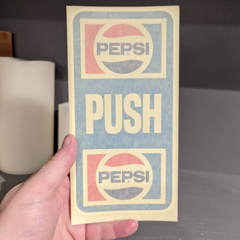 Antique Pepsi Signs - Etsy