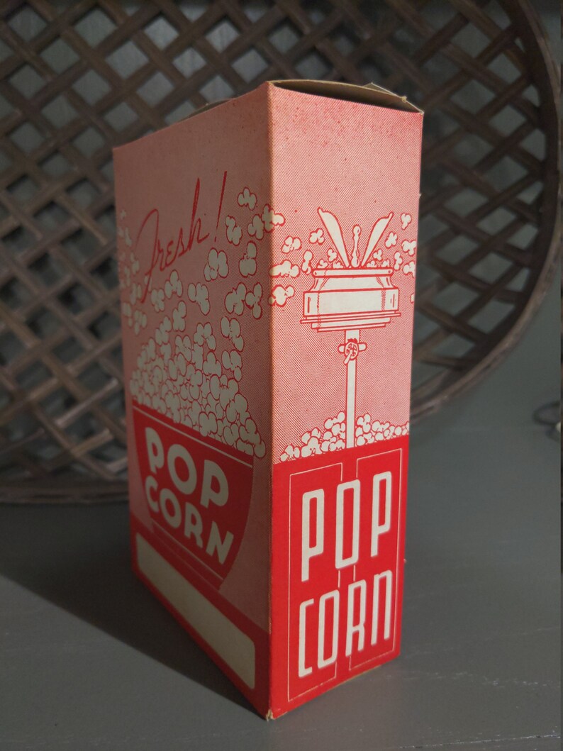 NOS & Original 1940's Fresh Pop Corn Box Popper Pop Corn | Etsy