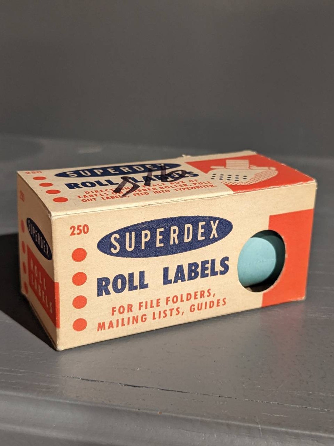 1960's Superdex File Folder Labels Old Original Office - Etsy