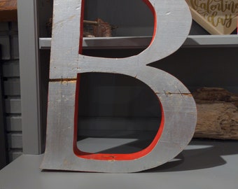 Large 18 A 1920's Billboard Letter Vintage Wood Sign | Etsy