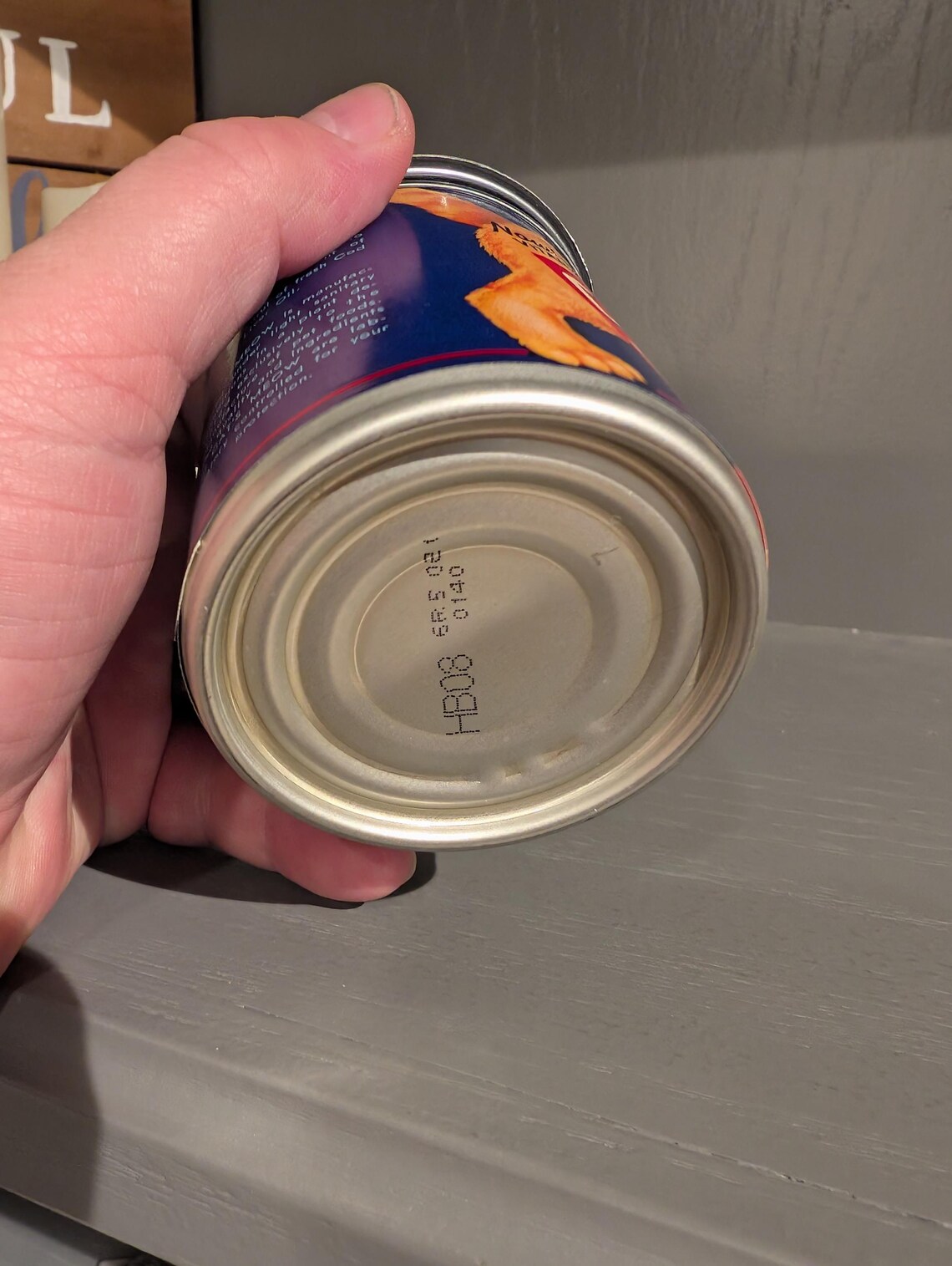 1940s Cat's Meow Cat Food Can Label on Can - Foster Canning, Napoleon ...