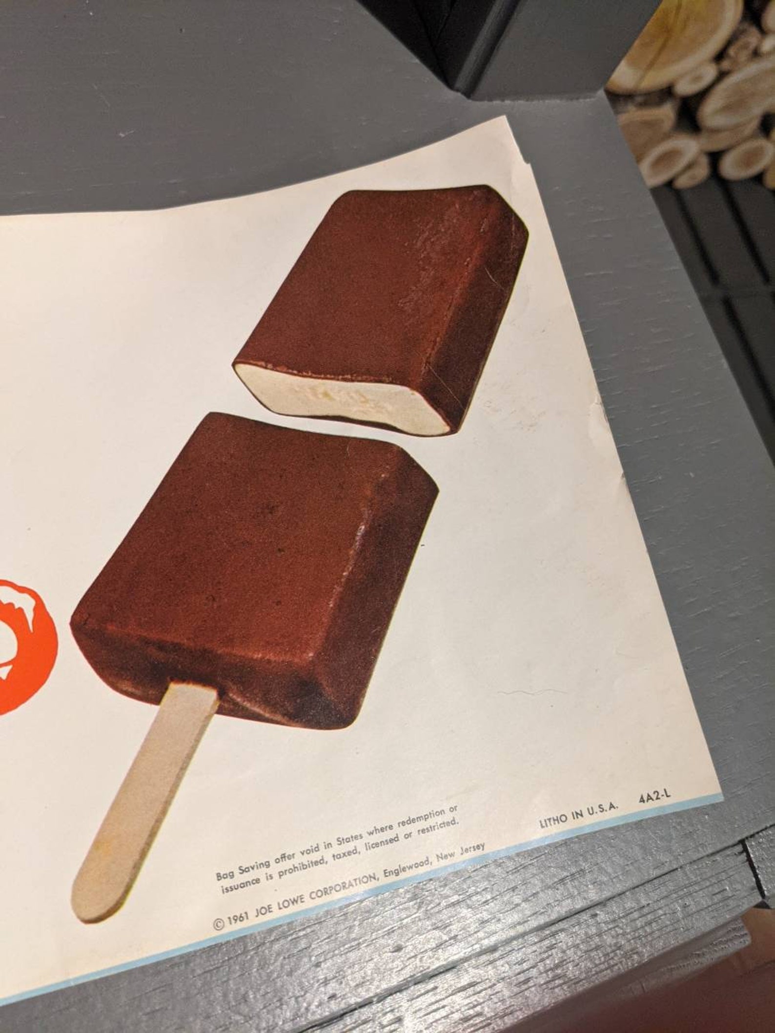1961 Cheerio Ice Cream Bar Sign Poster Original Vintage Old - Etsy Ireland
