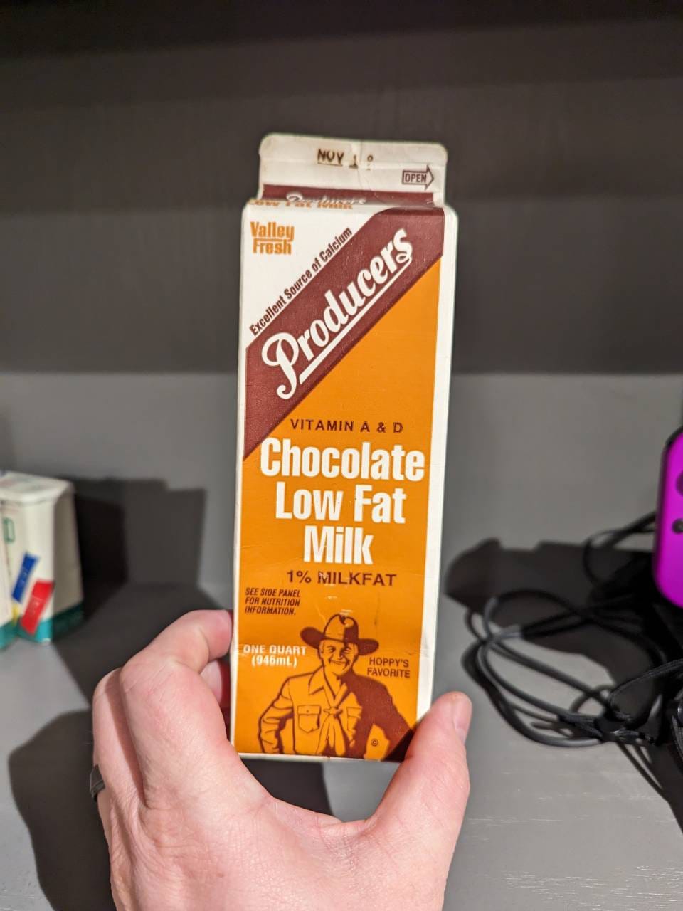 Quart Milk Carton