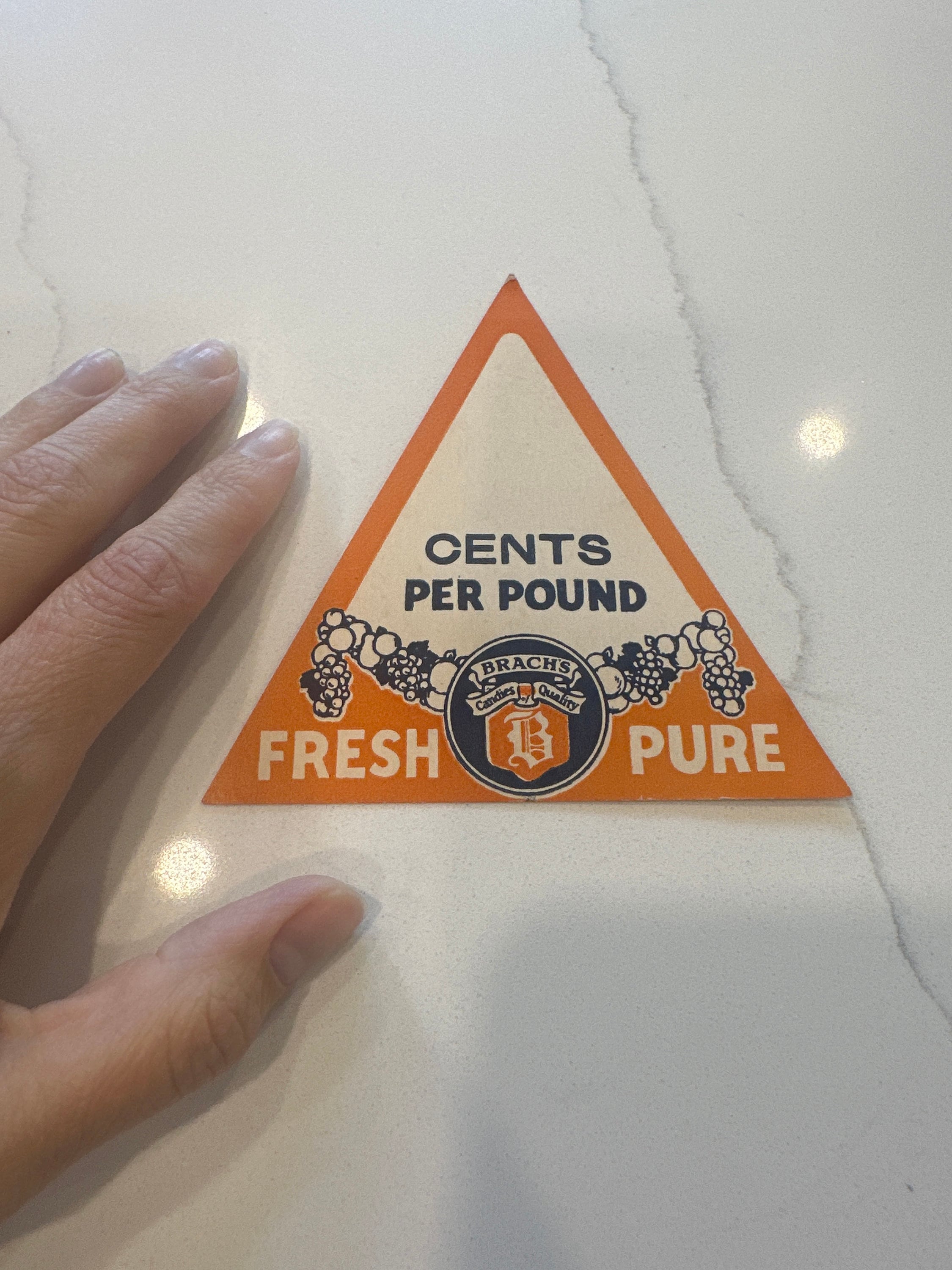 1930s-1940s Brach's Candy Candies Price Signs Price Tags Original ...