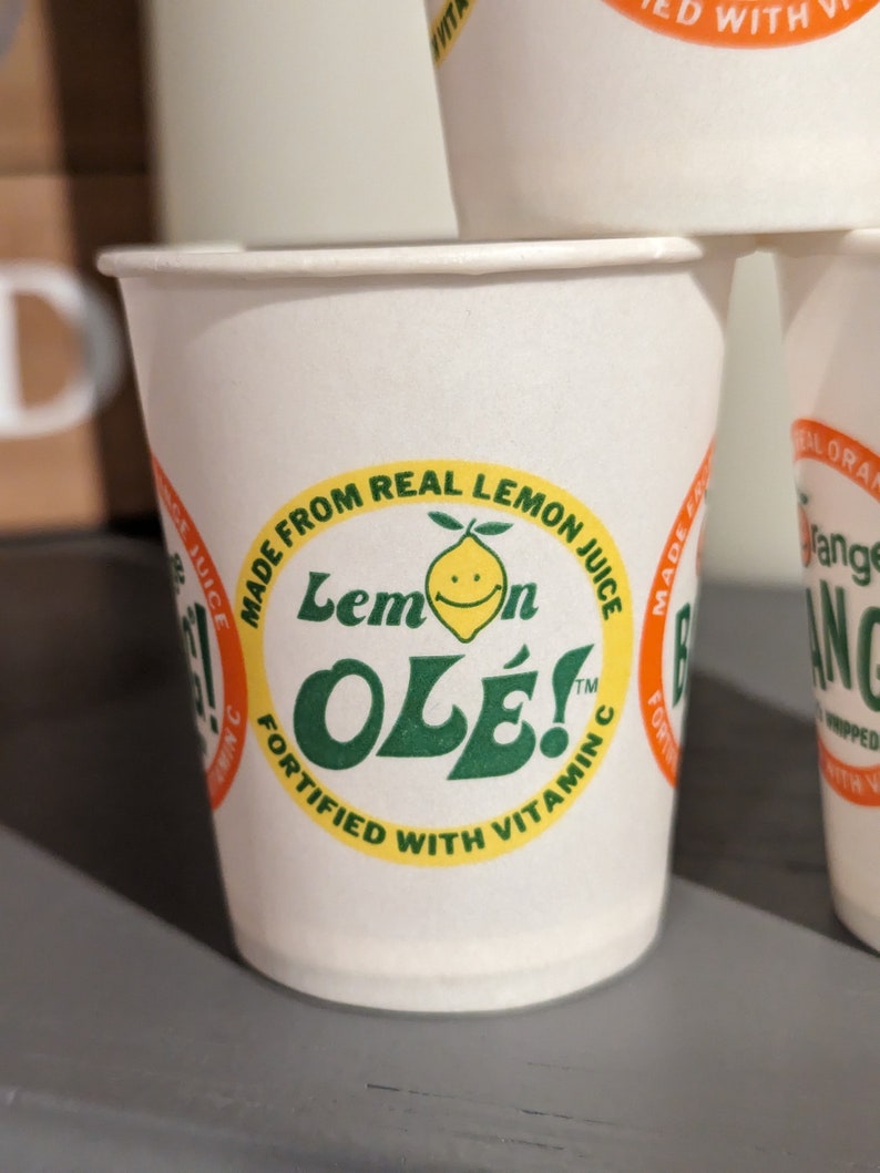 SET OF 3 NOS 1970's 80's Lemon Ole, Punch Ole, Orange Bang Vintage ...
