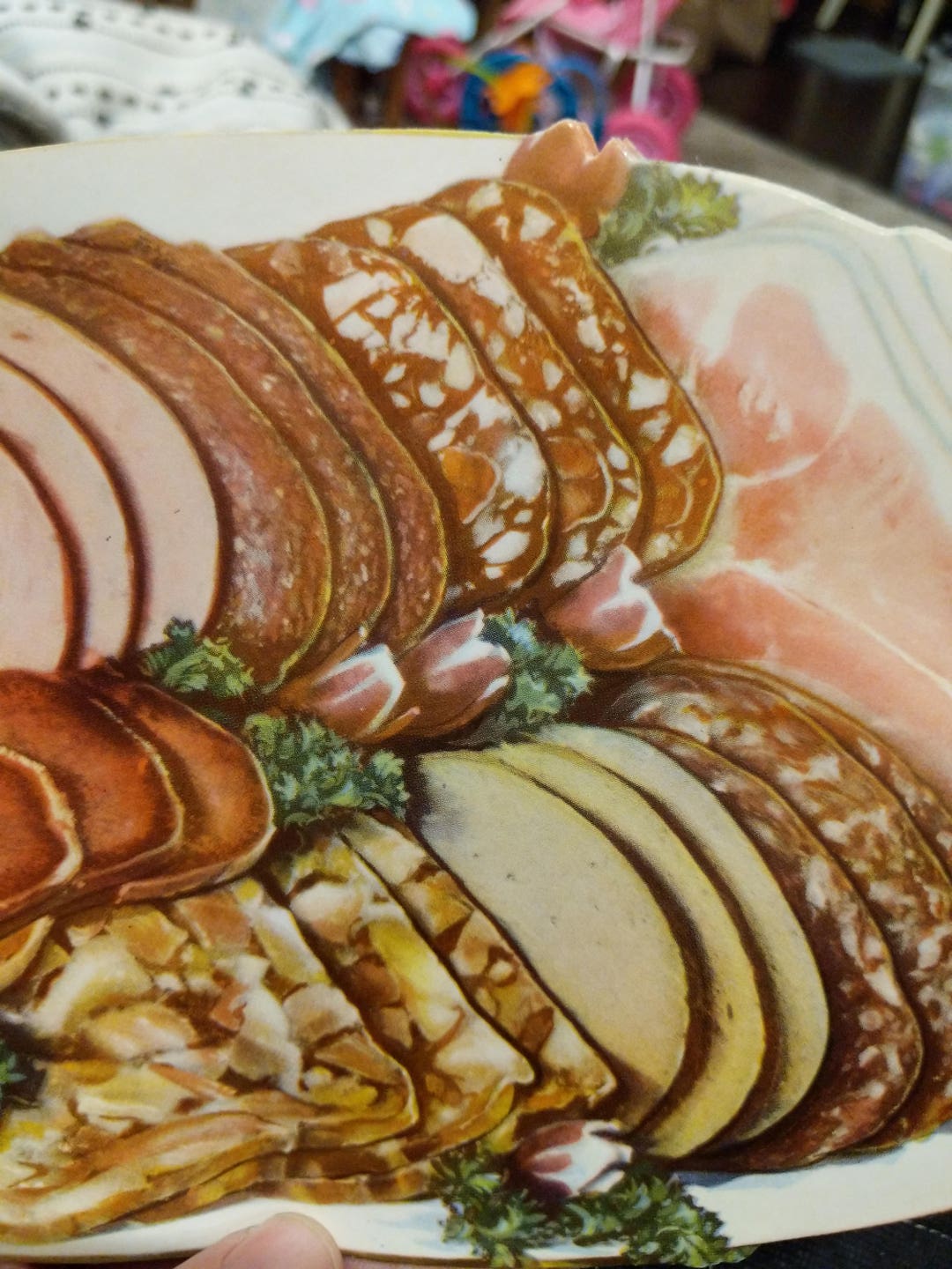 1940's Charcuterie Luncheon Weird Meats Die Cut Soda - Etsy