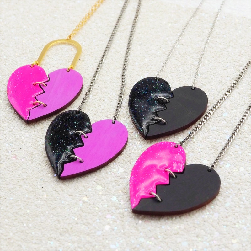 Broken Heart Jewelry - Etsy