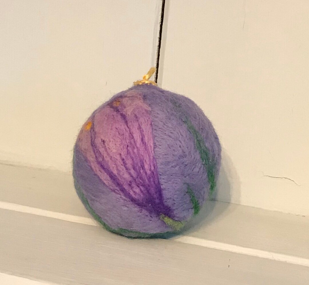 Traditional Easter Spring Crocus Orkney Rattle Hanging Beach Ornament ...